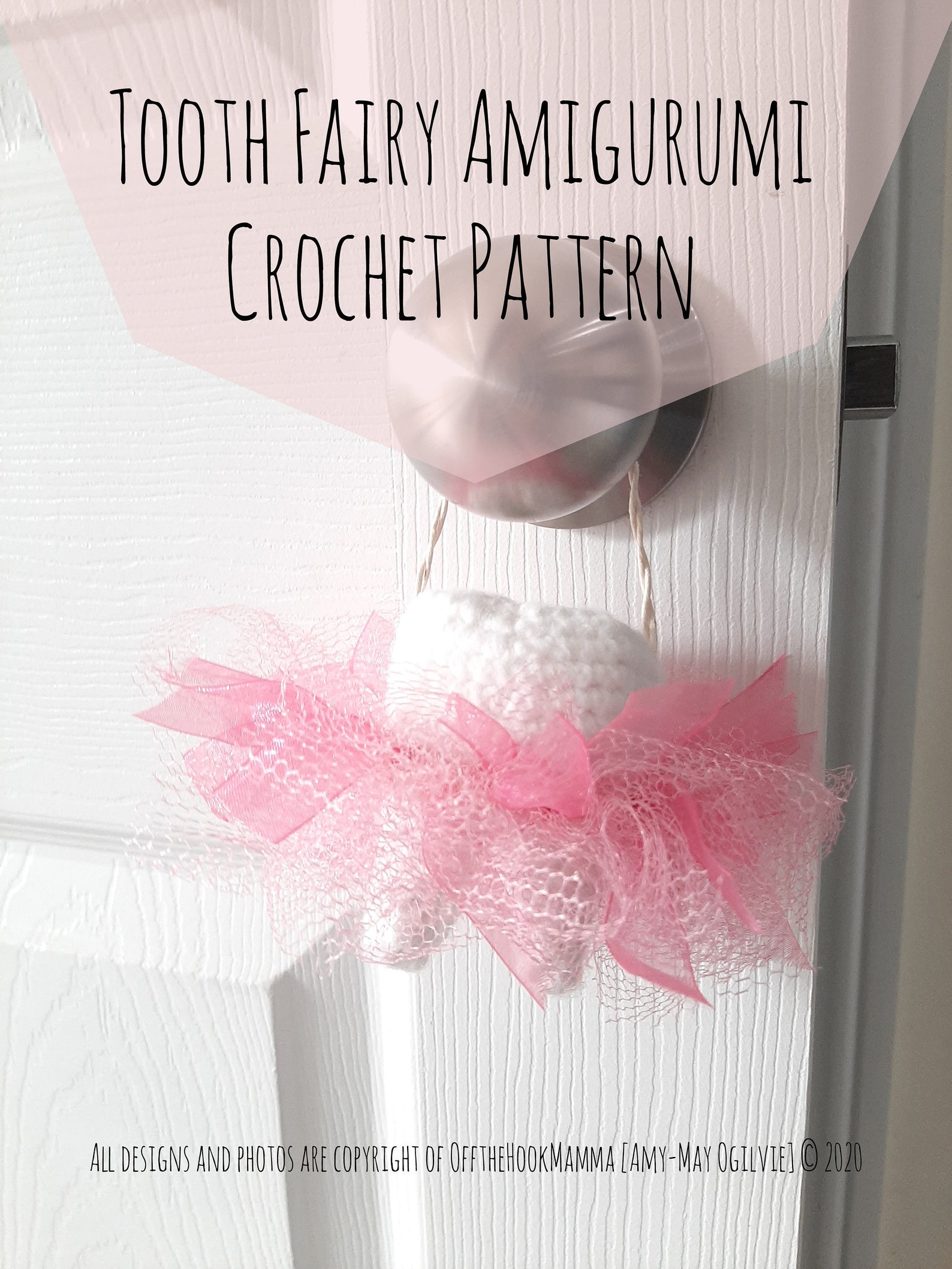 DIY Tooth Fairy Amigurumi Pattern. No Sewing Crochet Molar | Etsy