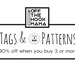 Crochet Tag PRINTABLE PDF Hang Tags / Size Labels for - Etsy Canada
