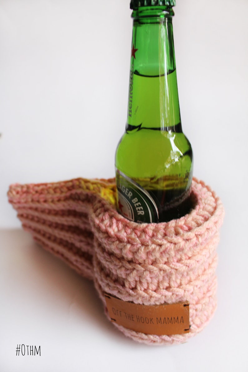 Crochet Pattern Beer Mitten Drink Glove Beer Buddy Pattern. - Etsy