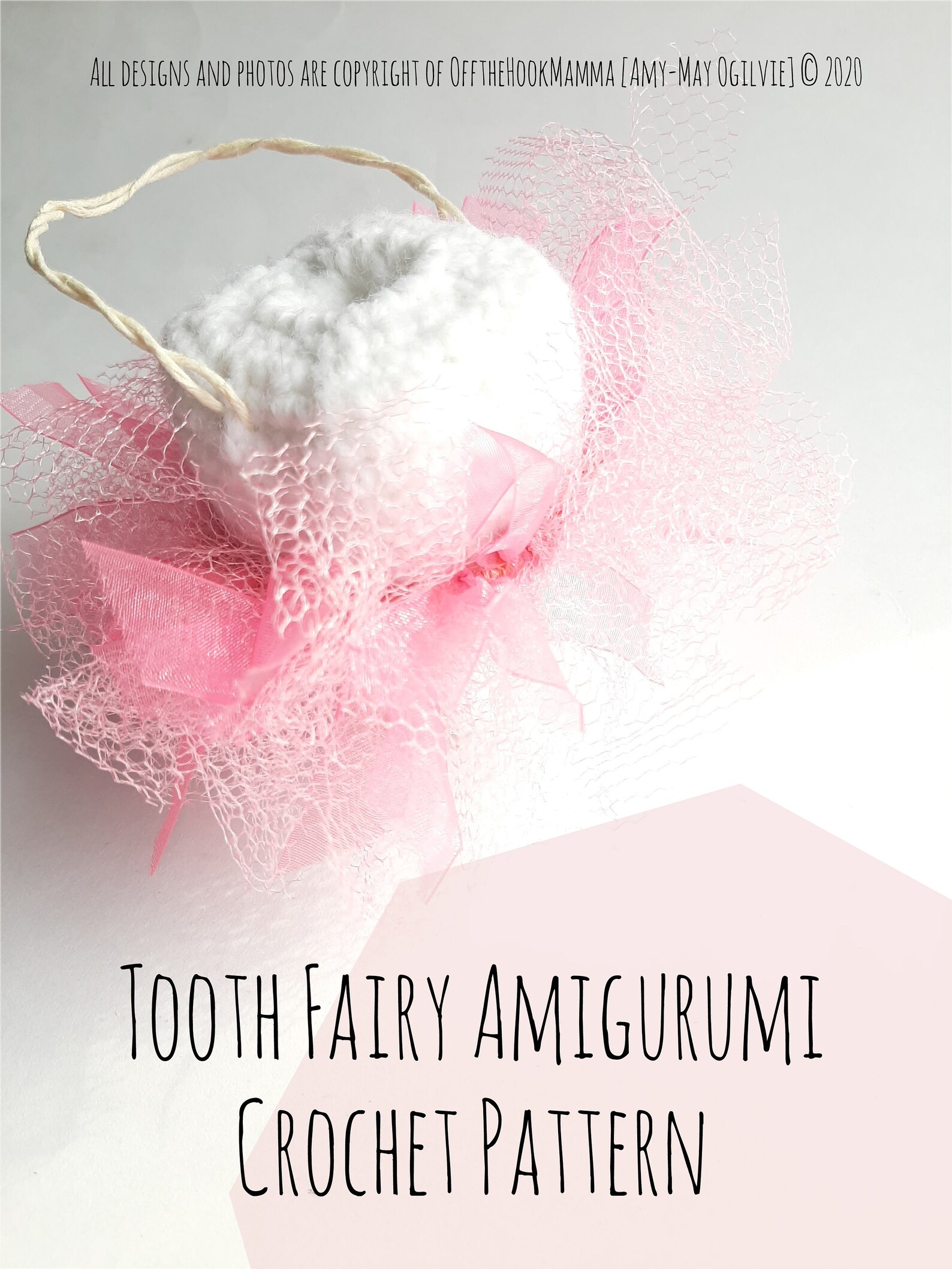 DIY Tooth Fairy Amigurumi Pattern. No Sewing Crochet Molar - Etsy