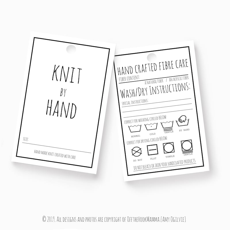 Care Labels - Etsy