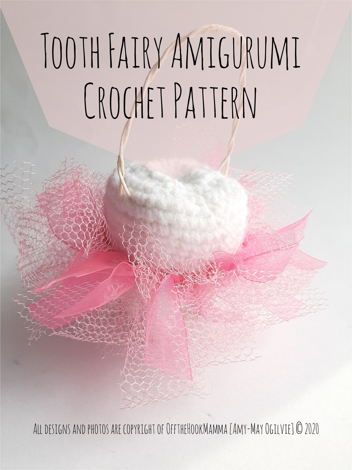 DIY Tooth Fairy Amigurumi Pattern. No Sewing Crochet Molar - Etsy