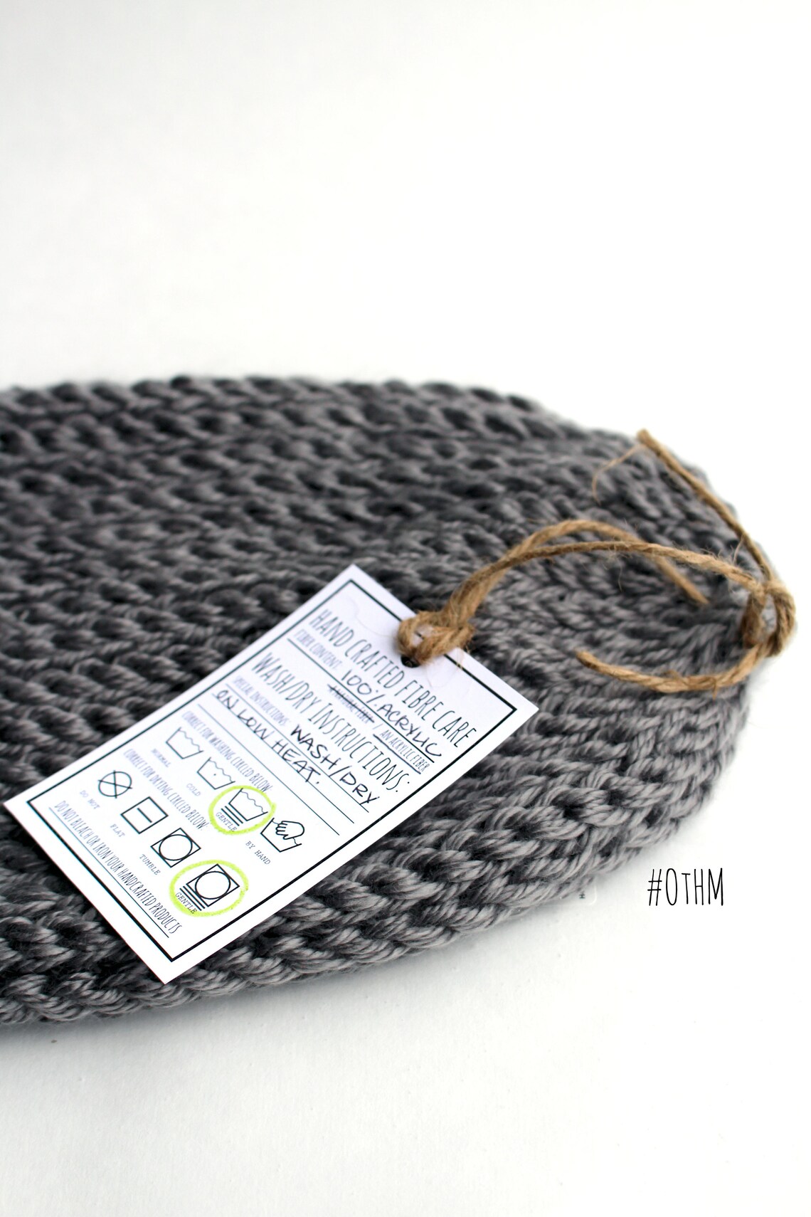 Hand Crafted Fiber Care Tags. Wash/dry Instruction Hang Tag - Etsy Canada