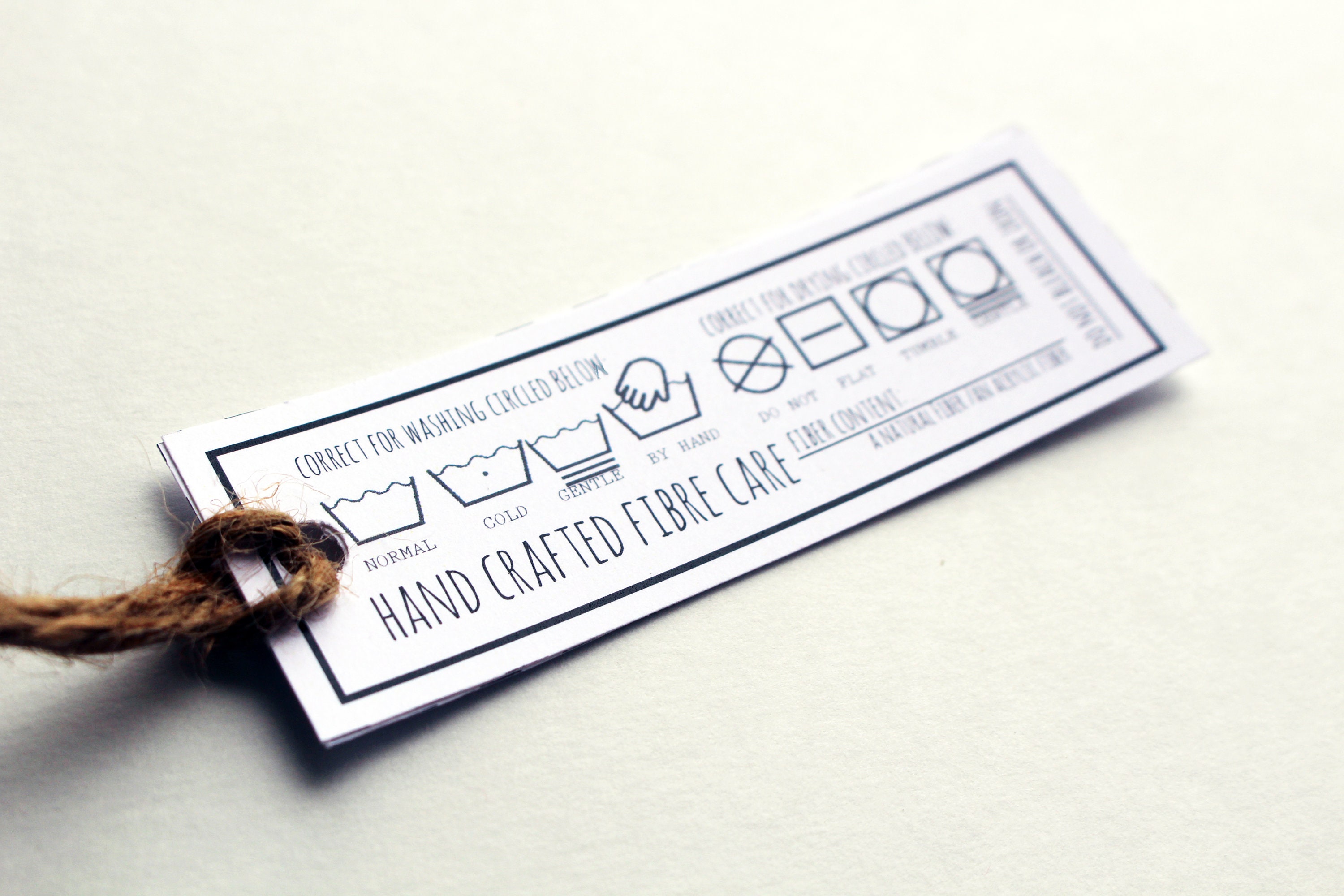 16 DIY Print and Cut Skinny Labels Garment Hang Tags - Etsy