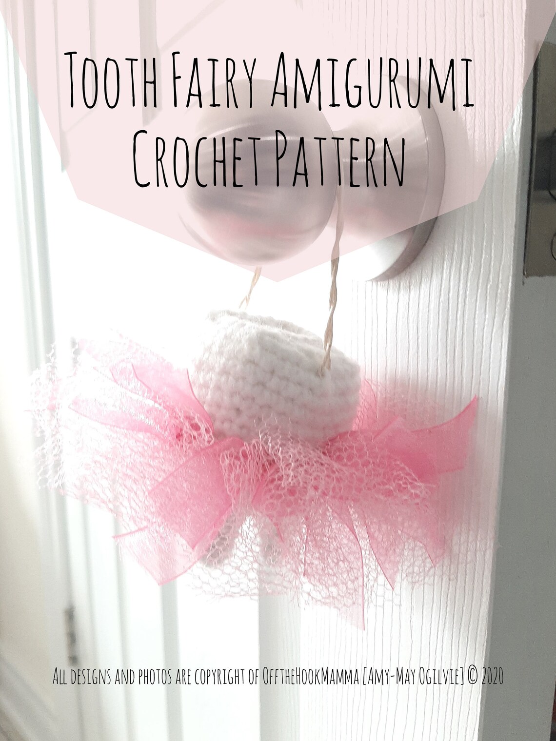 DIY Tooth Fairy Amigurumi Pattern. No Sewing Crochet Molar - Etsy