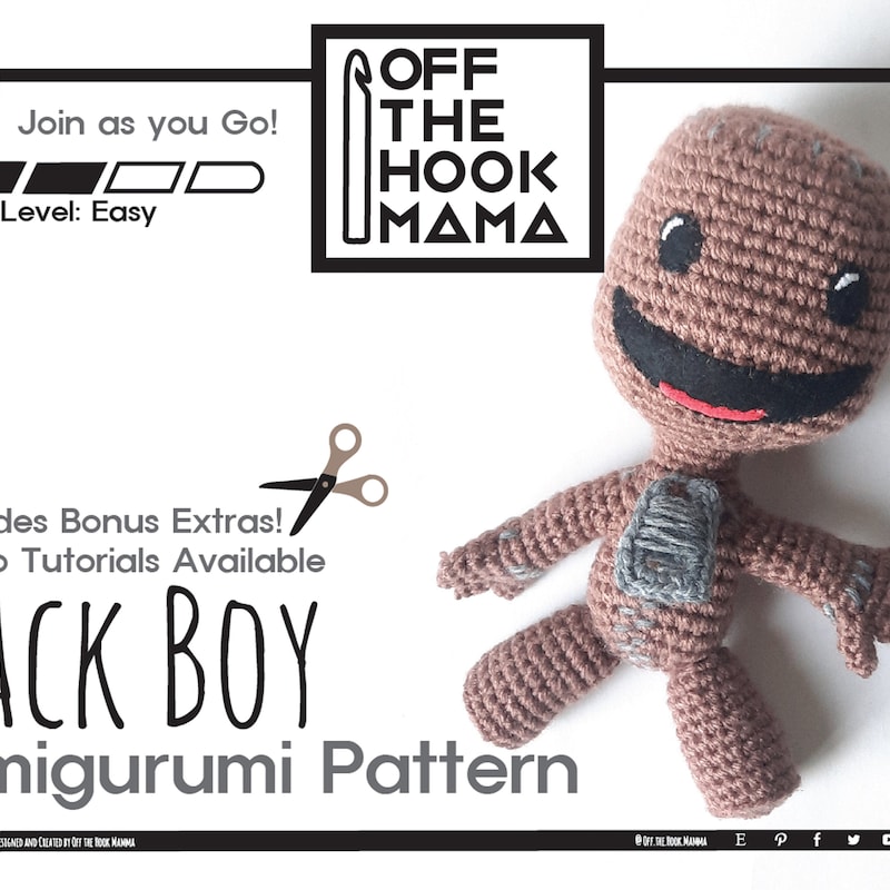 Sackboy Plush - Etsy
