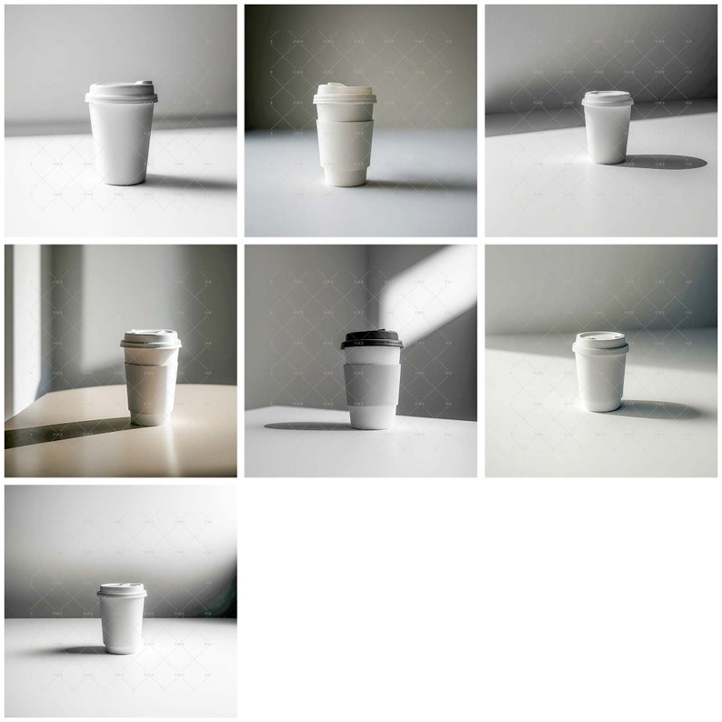 Papercup Mockup Canva Coffee Cup Mockup Cup Canva Bundle to Go - Etsy