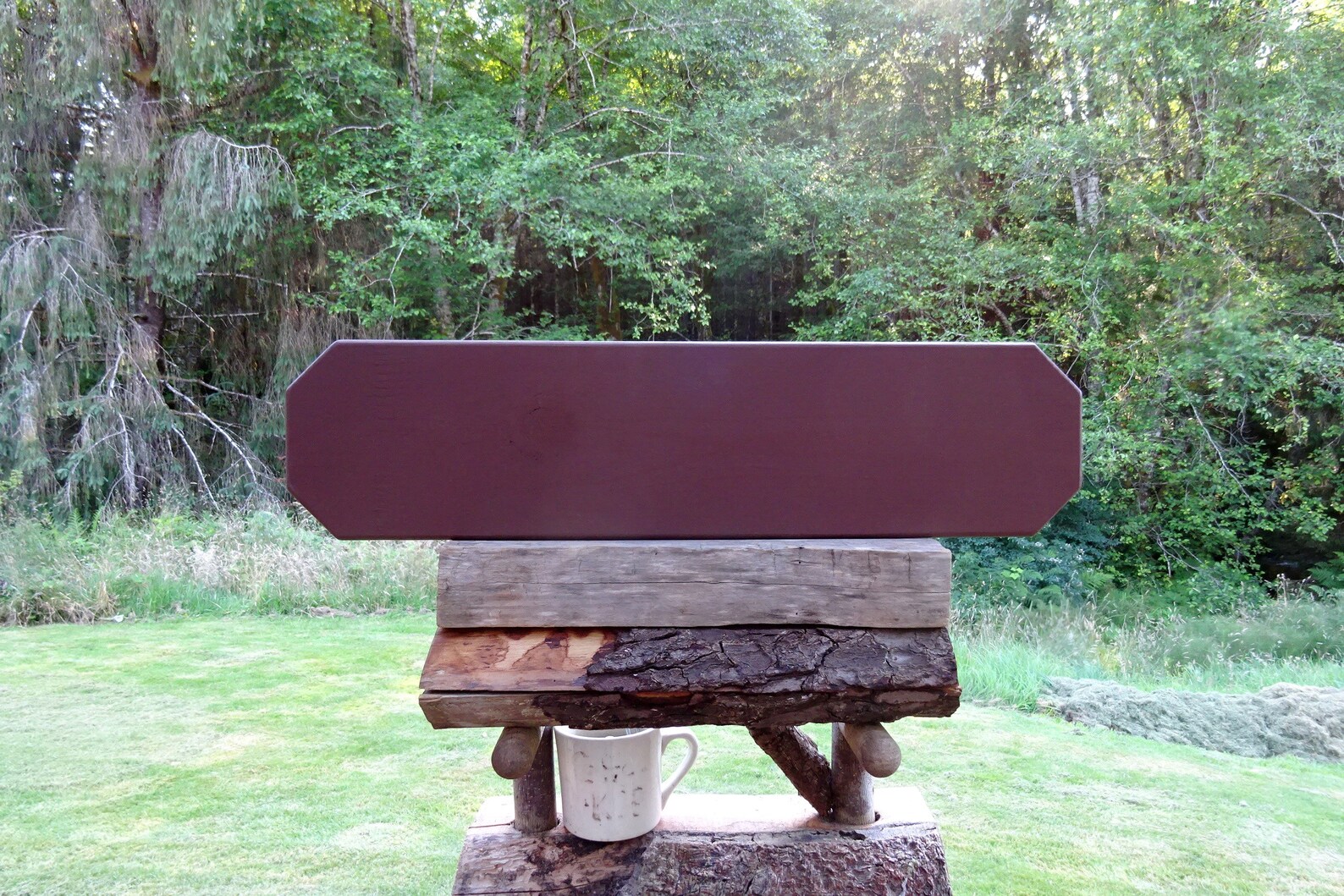 TRAIL WITH 2 HIKERS Sign Park & Forest Service Path Trail - Etsy