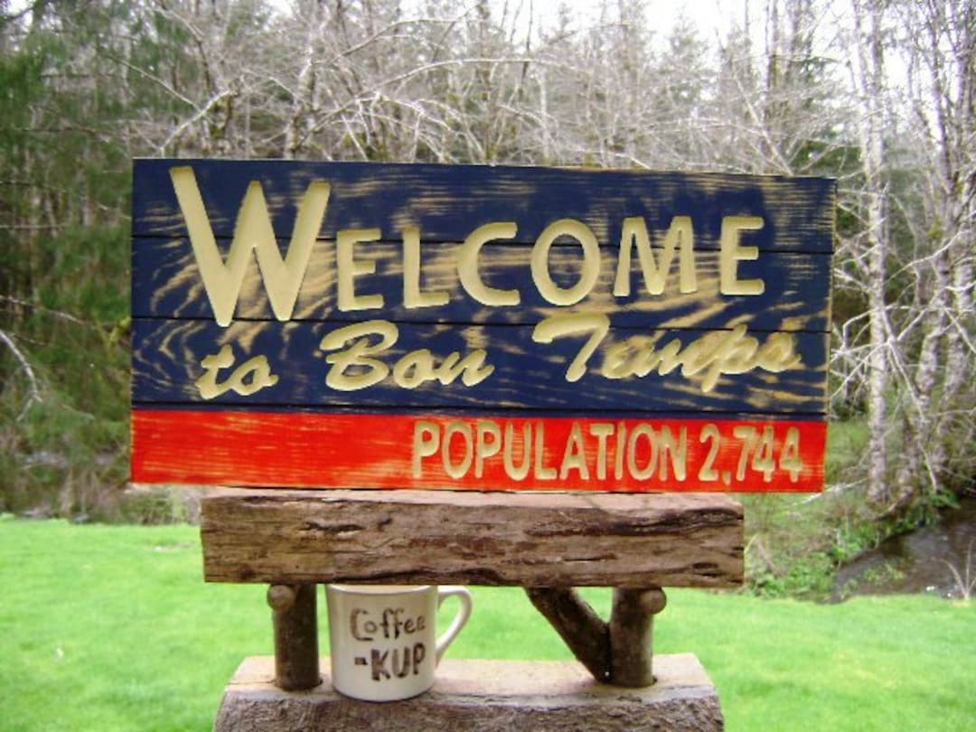 True Blood Vampire Sign WELCOME to BON TEMPS: Catfish Capitol - Etsy
