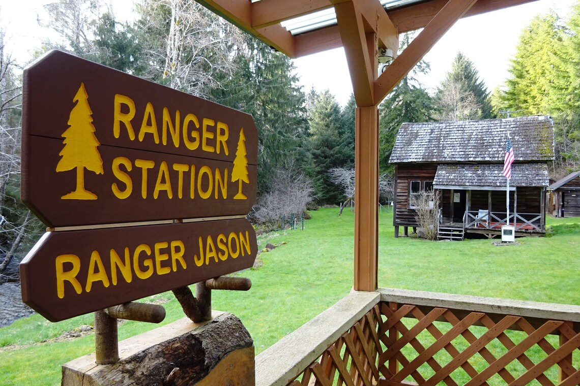 RANGER STATION Sign With Name Add-on Park Style Trail Road | Etsy