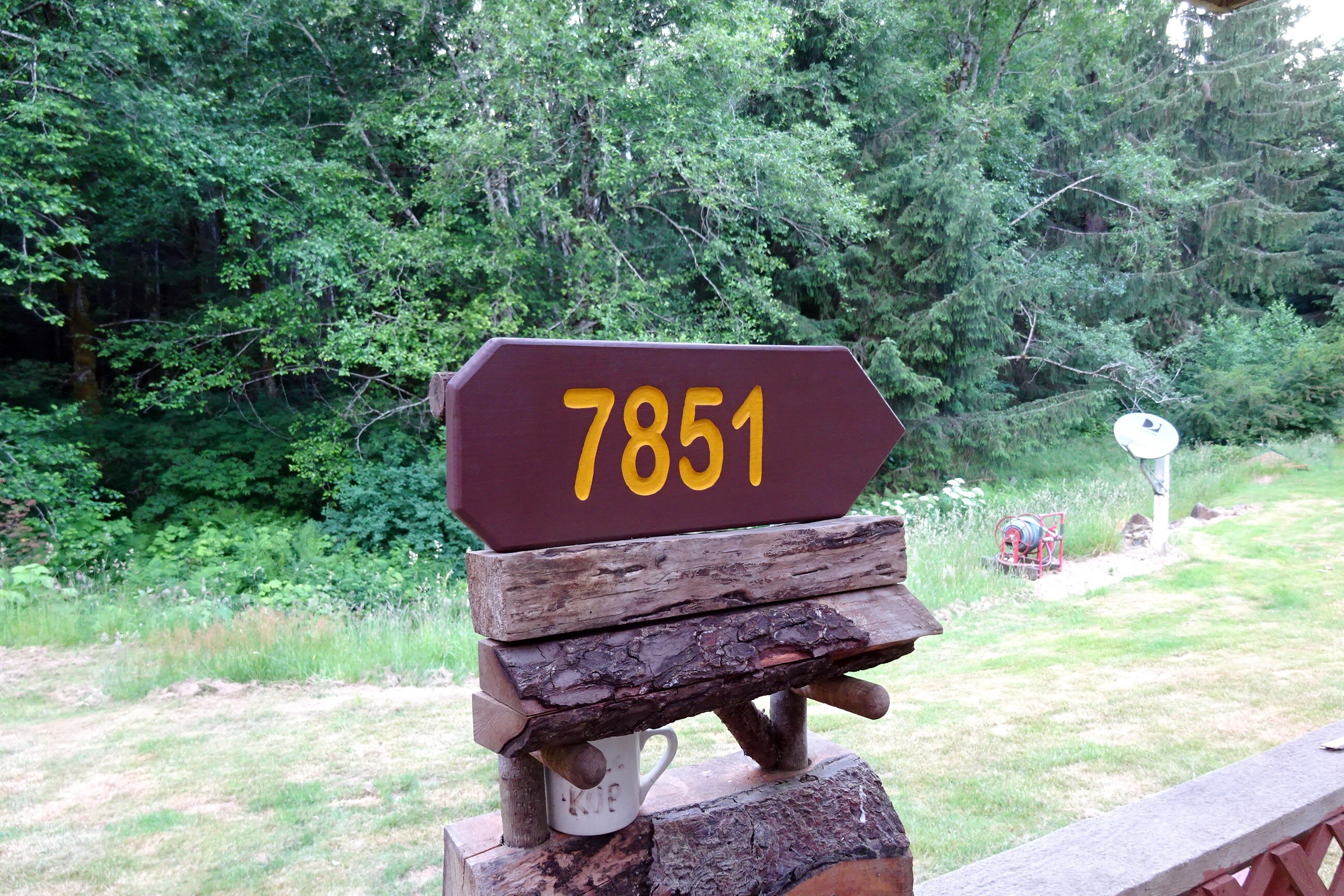 ADDRESS ARROW Personalizable Park Sign for Your Road Street Driveway ...