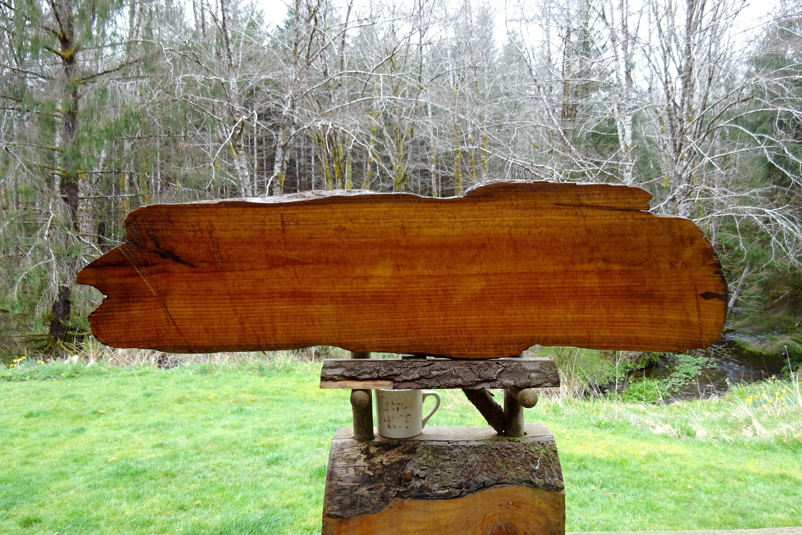 CROWS NEST Sign on Natural-edge Volcanic Western Red Cedar - Etsy UK