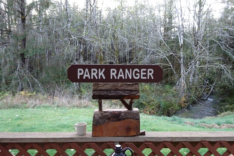 National & State PARK RANGER Sign for Your Path Trail Road | Etsy