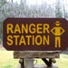 Park Style RANGER STATION Sign With Ranger Symbol Trail Cabin - Etsy