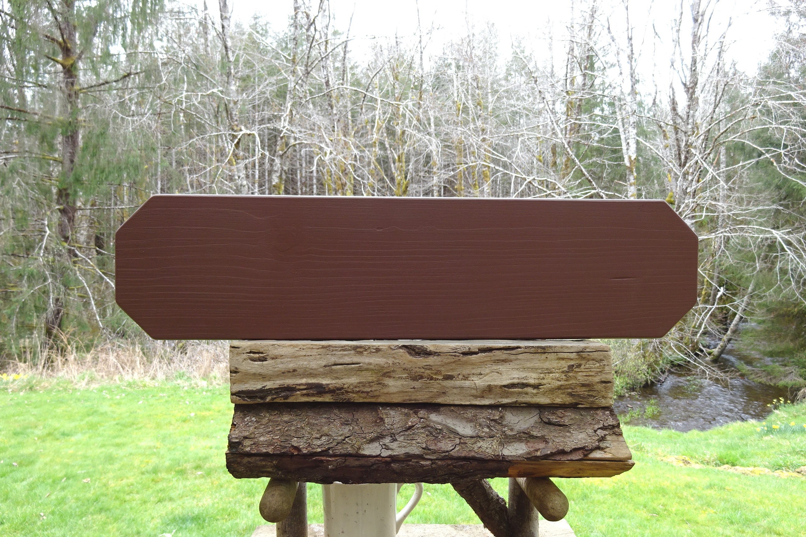 TRAILHEAD Sign National Park Style Path Trail Home Cabin Lodge ...