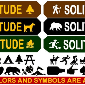 RANGER STATION Sign With Name, Customizable Park Road Street Cabin ...