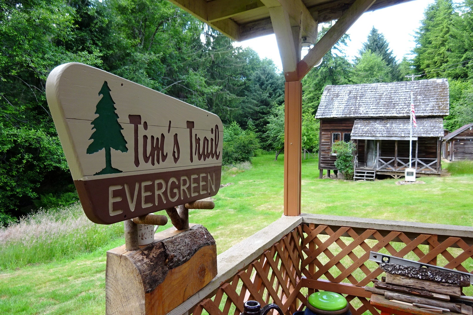 Memorial With School Name Sign Forest Service Park Style Trail - Etsy