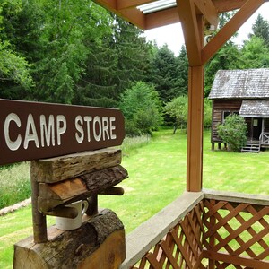 CAMP STORE Sign National & State Park Style Trail Road Home Cabin ...