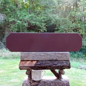 Park Service Style TRAIL With 2 Backpackers Sign for Your Trail Cabin ...