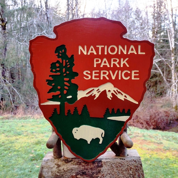 National Park Sign - Etsy