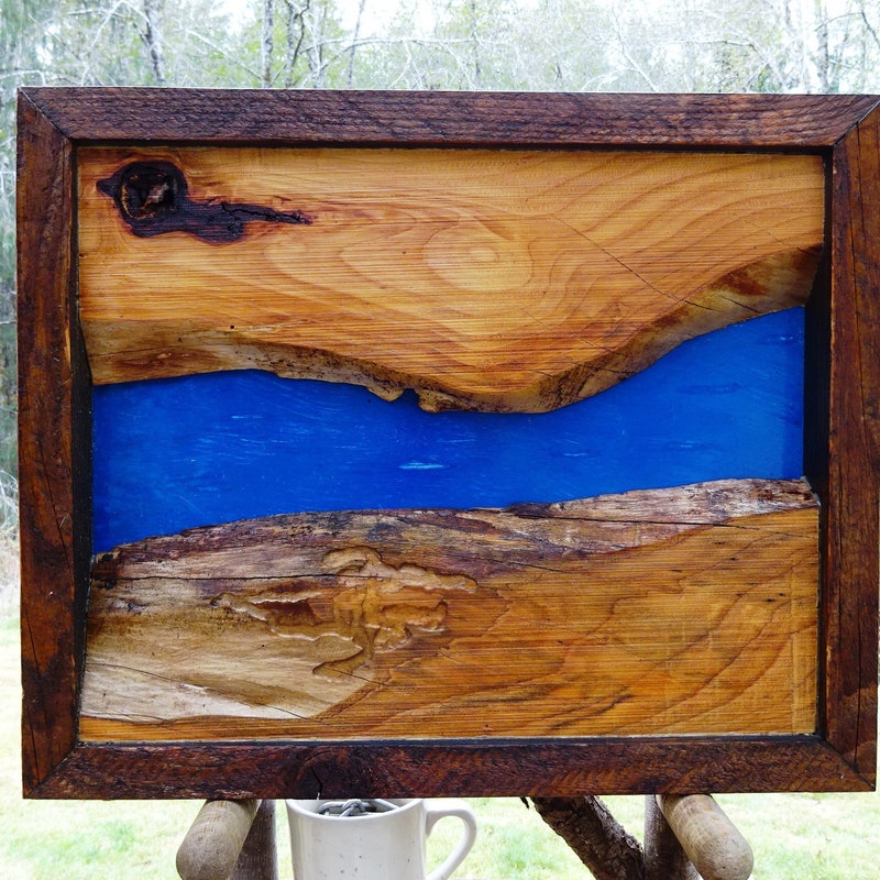 Live Edge Wall Art - Etsy