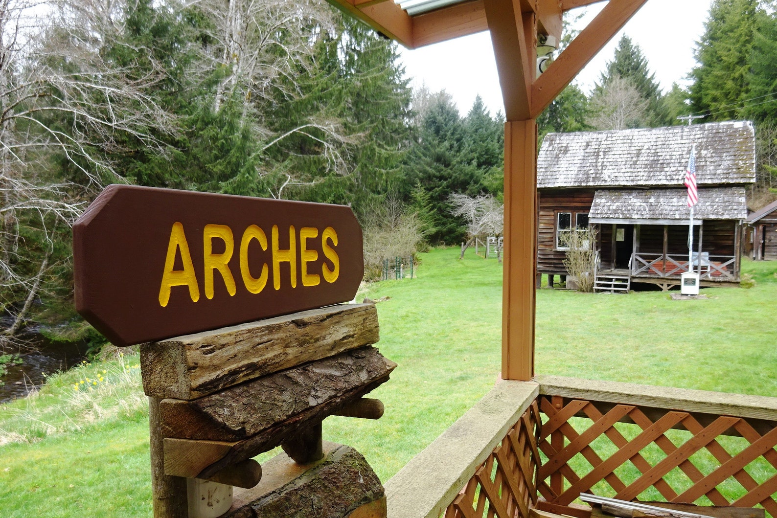 National Park Service Style ARCHES Sign Trail Road Cabin - Etsy
