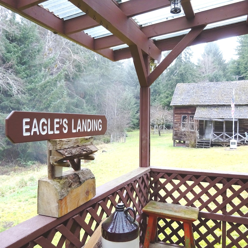 Park Style SCENIC VIEWING AREA Sign. for Hiking Trail Road Cabin Lodge ...