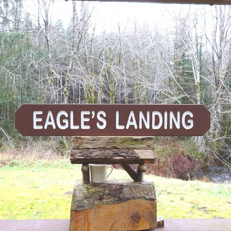 Park Style SCENIC VIEWING AREA Sign. for Hiking Trail Road Cabin Lodge ...