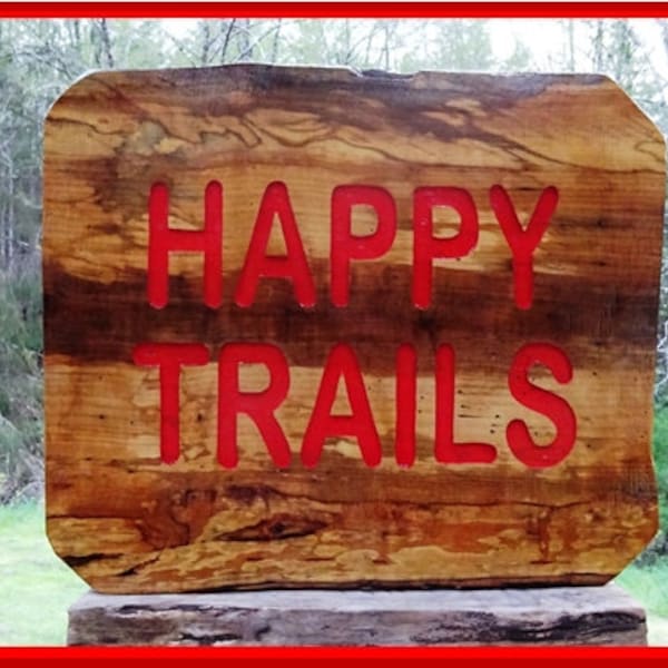 Happy Trails to You - Etsy