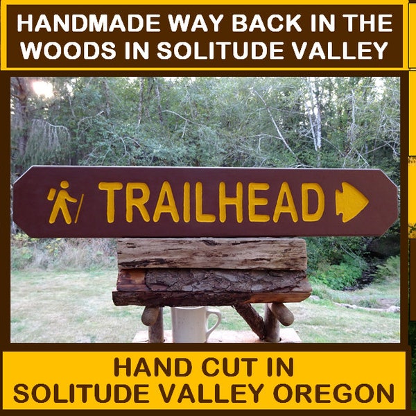 Park Hiking Trail Signs - Etsy