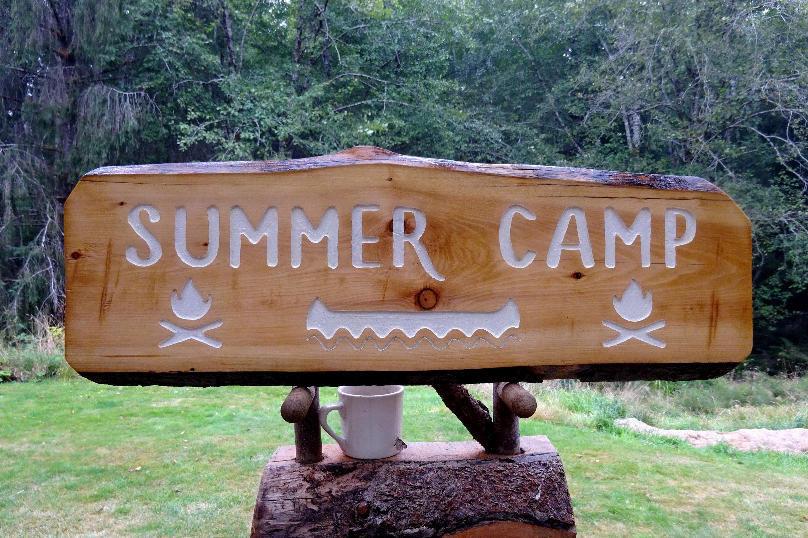 Summer Camp Sign