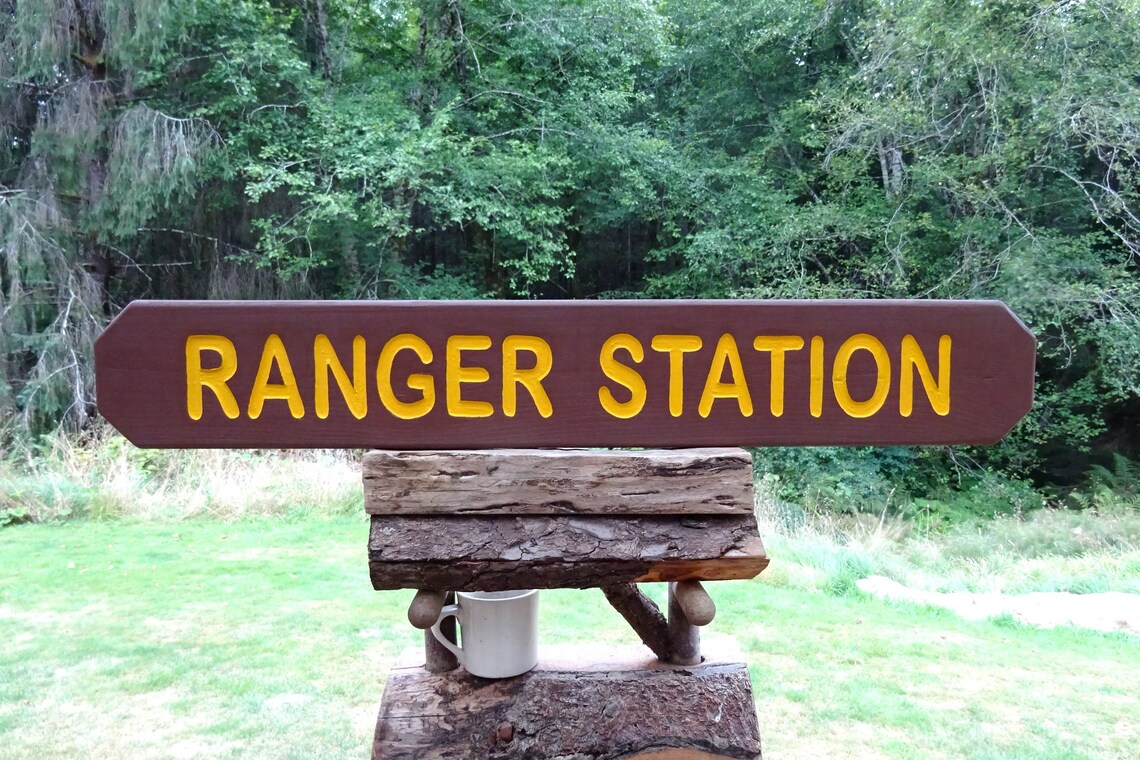 RANGER STATION Office Sign National Park & Forest Service - Etsy Canada