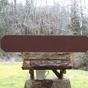 Park Style End of Trail Sign In/outdoor Hiking Path Cabin Lodge ...