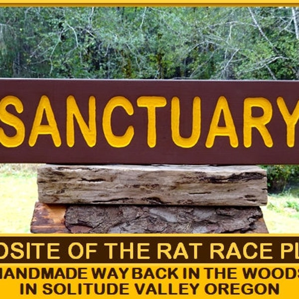 Sanctuary Sign - Etsy