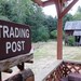 TRADING POST Park Style Campground Sign, Trail Road Cabin Refuge Lodge ...