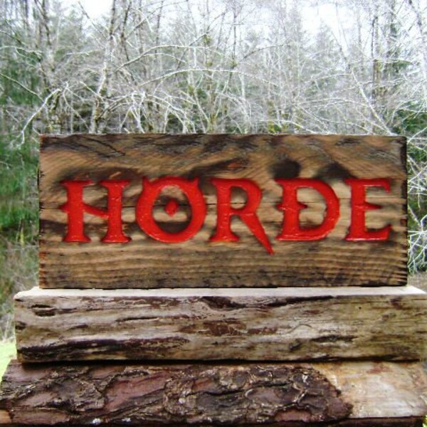 Horde Symbol Wow - Etsy