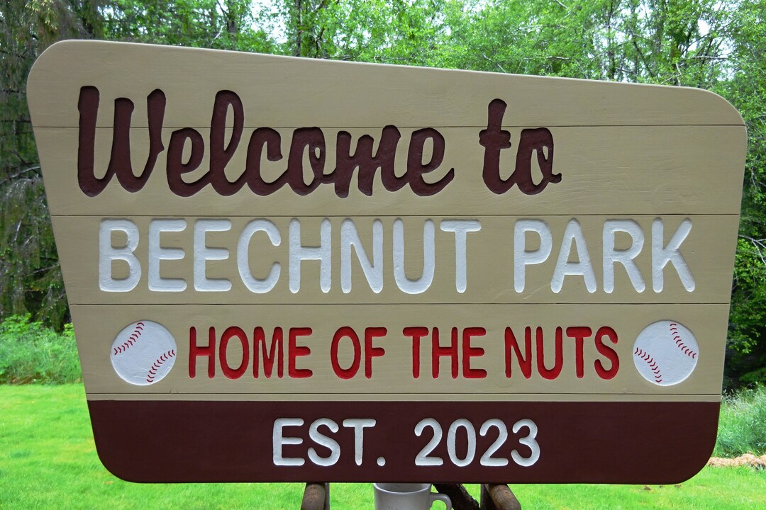 Forest Service Style Customizable Park Welcome Sign With Est. Date ...