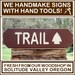 Parking, National Park & Forest Service Style Sign: Park Camping ...