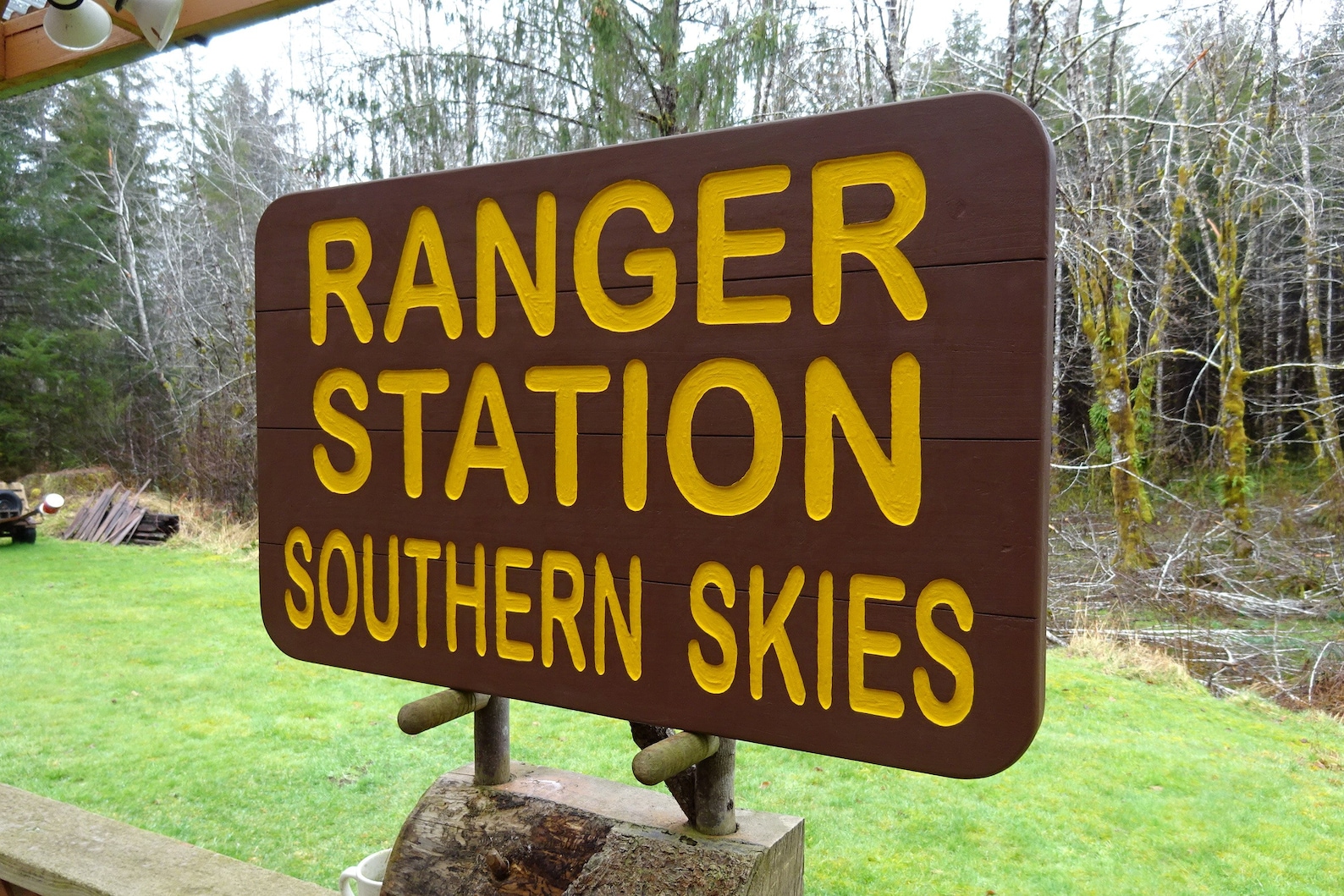 RANGER STATION Southern Skies Sign Park Style Road Cabin - Etsy