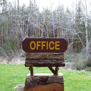 OFFICE Park Ranger HQ RV Park or Campground Sign Park Style | Etsy