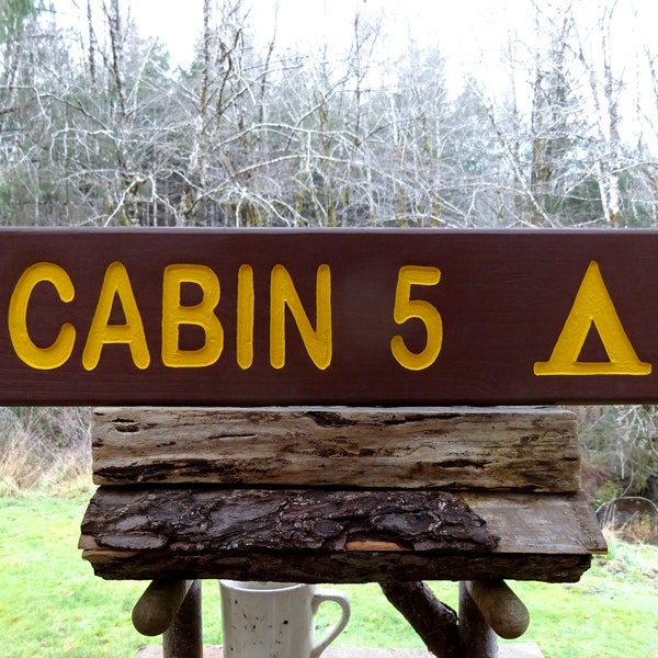 Campground Number Sign - Etsy