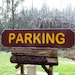 Parking, National Park & Forest Service Style Sign: Park Camping ...