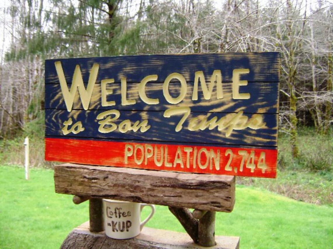 True Blood Vampire Sign WELCOME to BON TEMPS: Catfish Capitol - Etsy