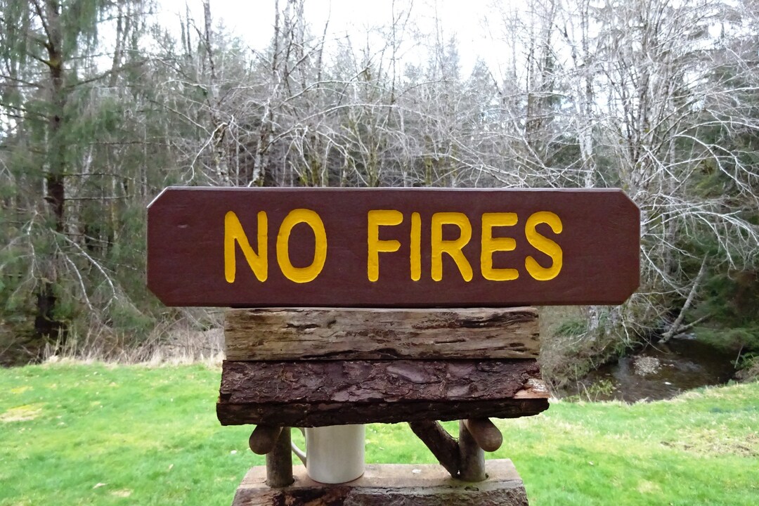 Camping Sign, Park Style Outdoor Hiking Trail Beach Yard Cabin Lodge ...
