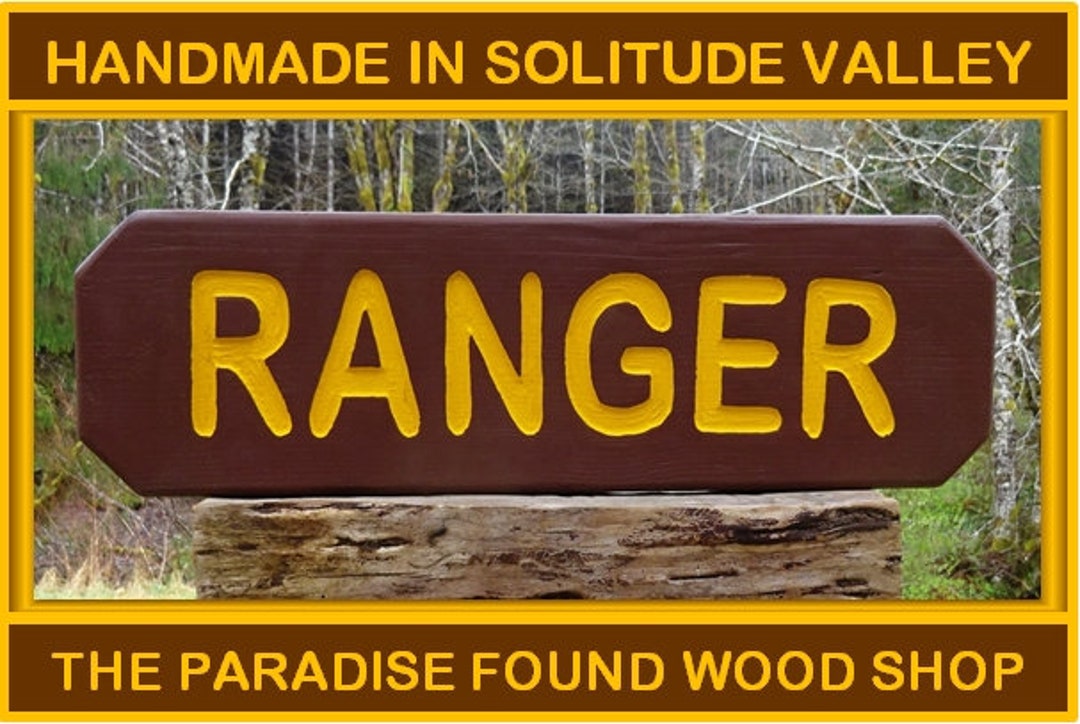 RANGER, National & State Park Path Trail Road Home Cabin Campground ...