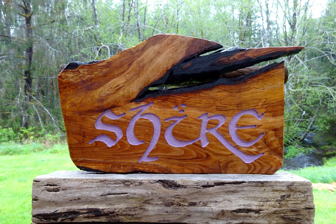 SHIRE Fantasy Adventure Sign JRRT Tolkien LOTR Fantasy Lord of the ...