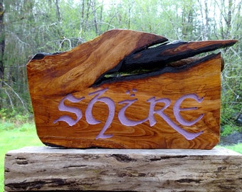 Hobbiton Shire Sign - Etsy