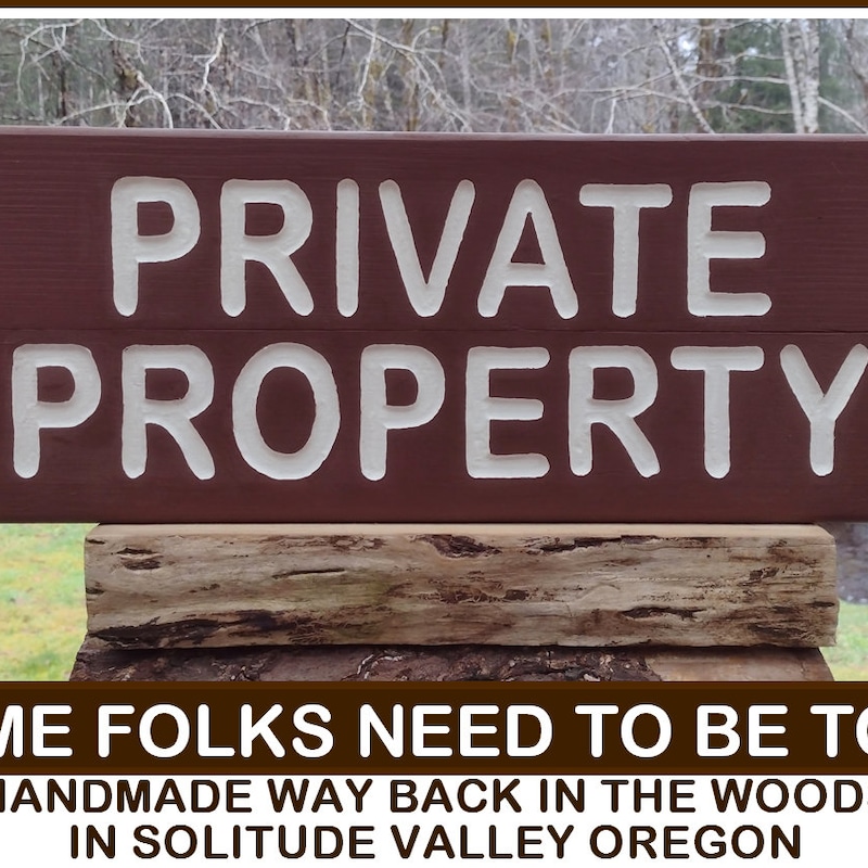 Property Signs - Etsy