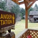 Park Style RANGER STATION Sign With Ranger Symbol, Trail Cabin Lodge ...