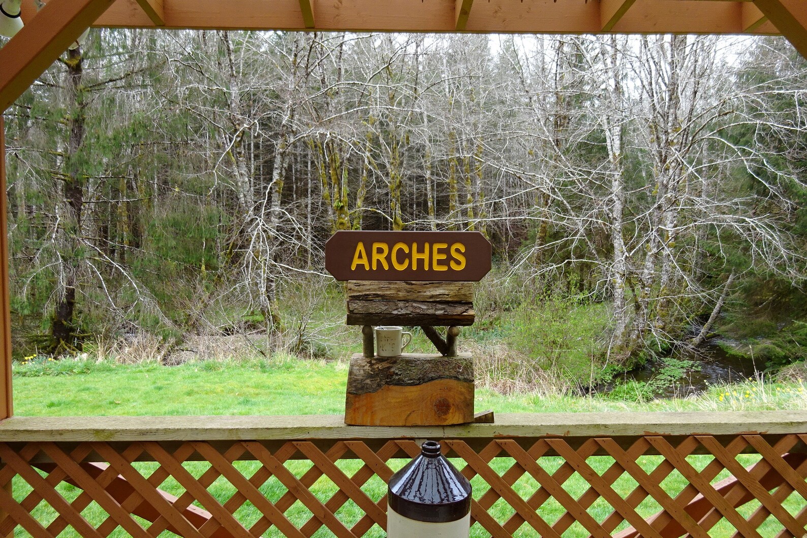 National Park Service Style ARCHES Sign Trail Road Cabin - Etsy